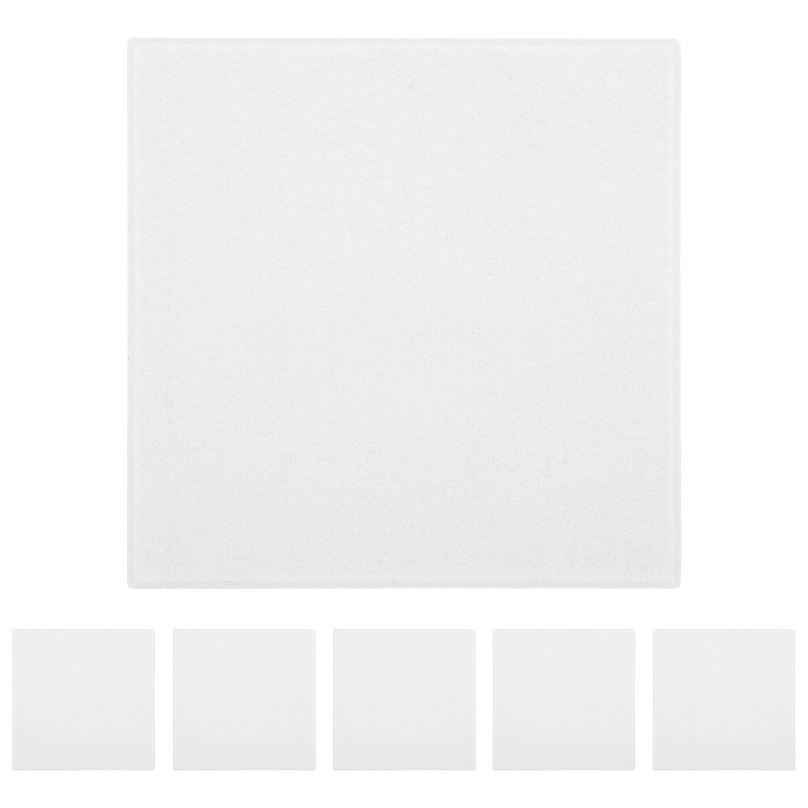 Amosfun 6Pcs White Felt Display Boards for Note and Photo Pinning with ...