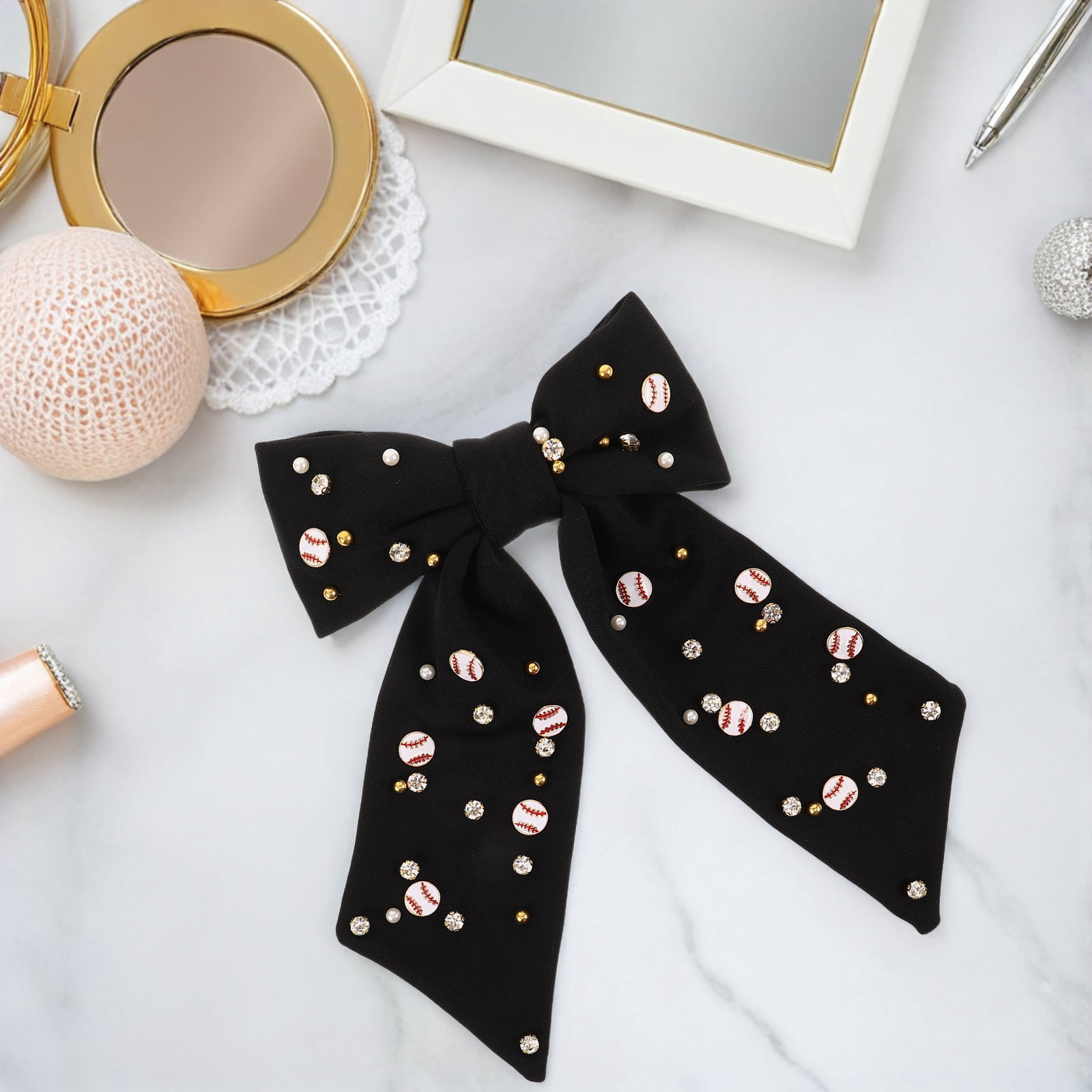 Amosfun Black Rhinestone Star Hair Clips with Clip for Secure, Stylish ...