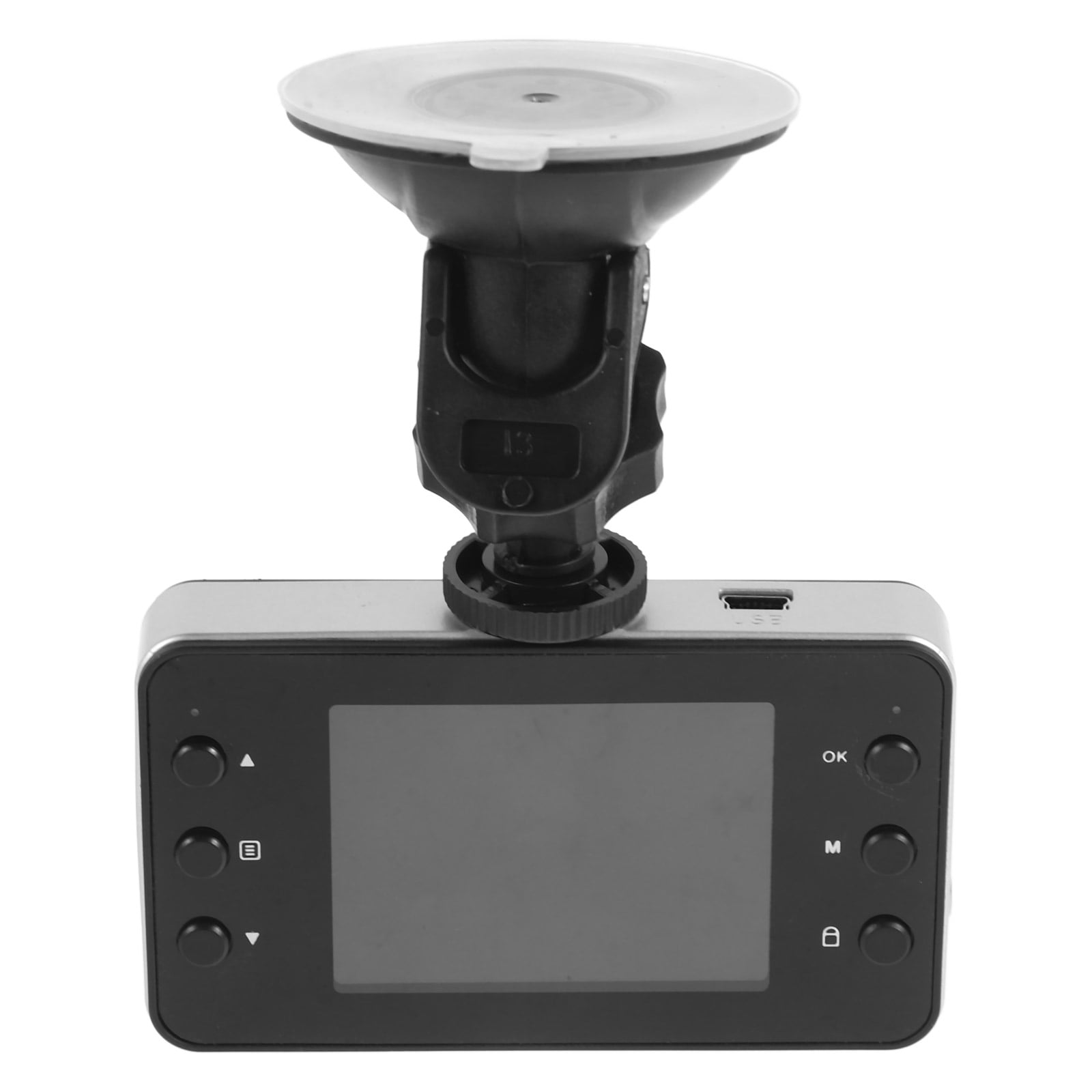 Amosfun Dashcam Front And Rear Camera Black ABS 1Pack Waterproof Dash ...