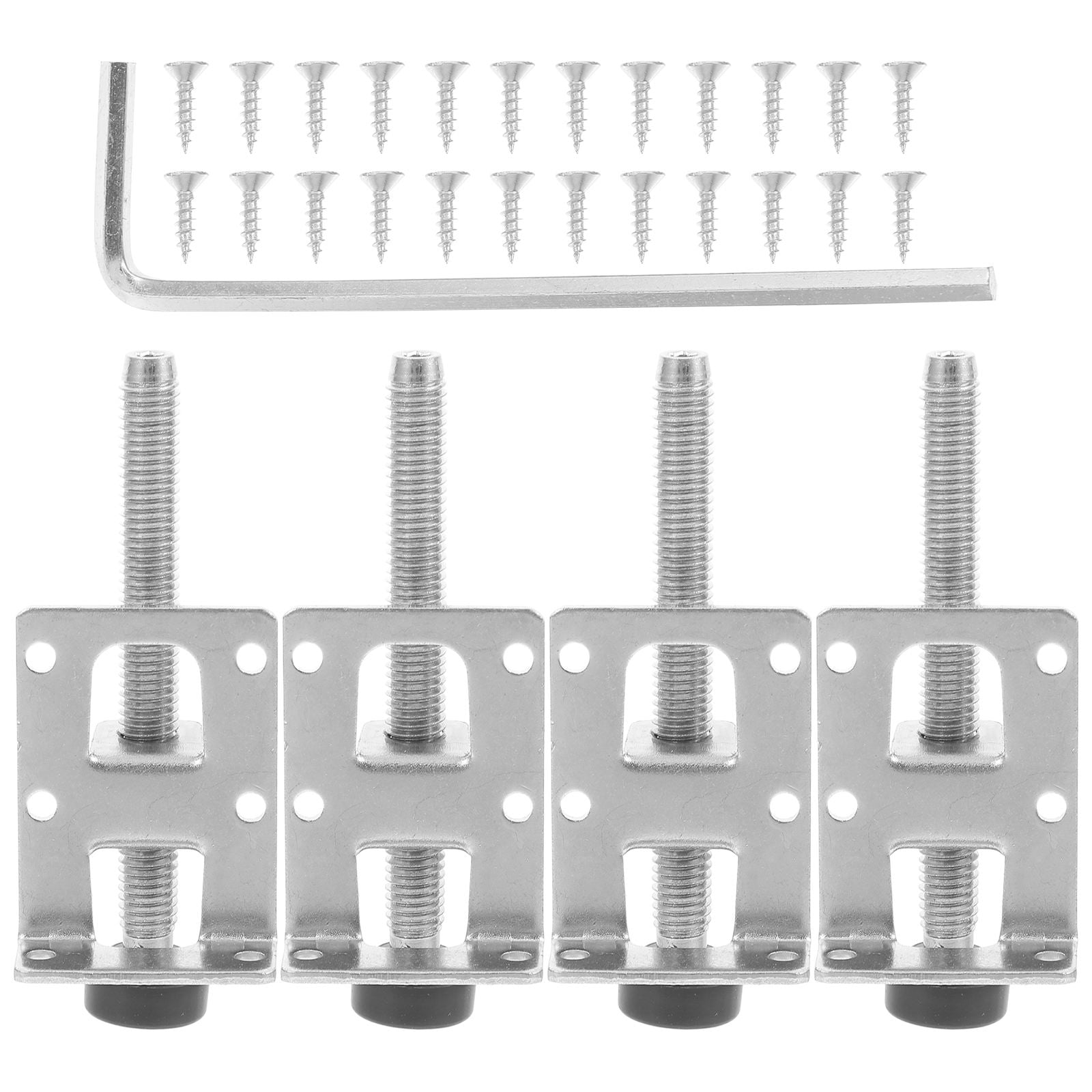 Amosfun Desk Legs Adjustable Height Heavy Duty Metal Furniture ...