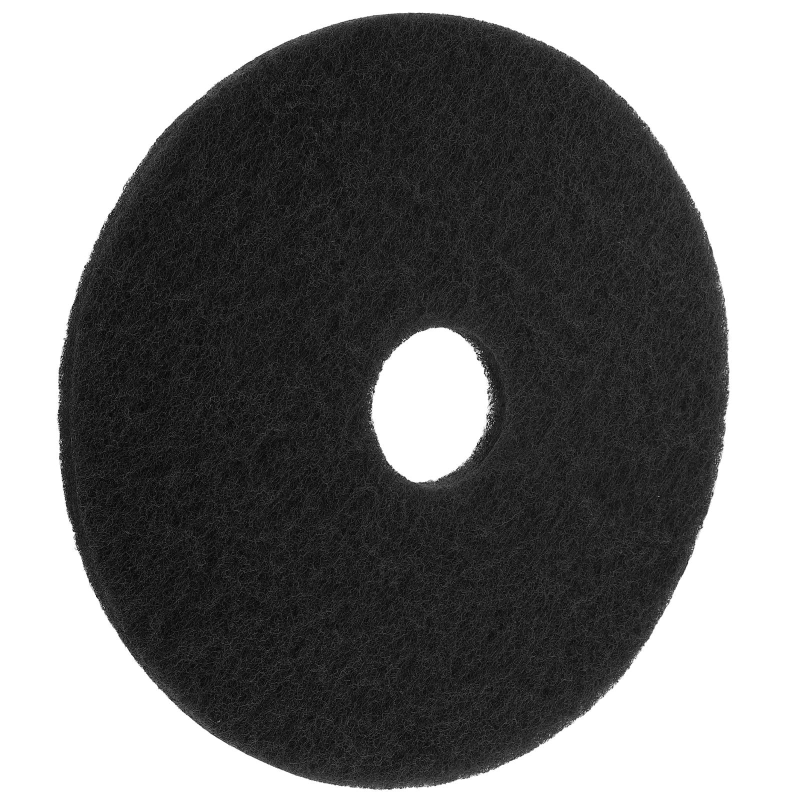 Amosfun Black Floor Polishing Pad Efficient Fabric Cleaning Pad for ...