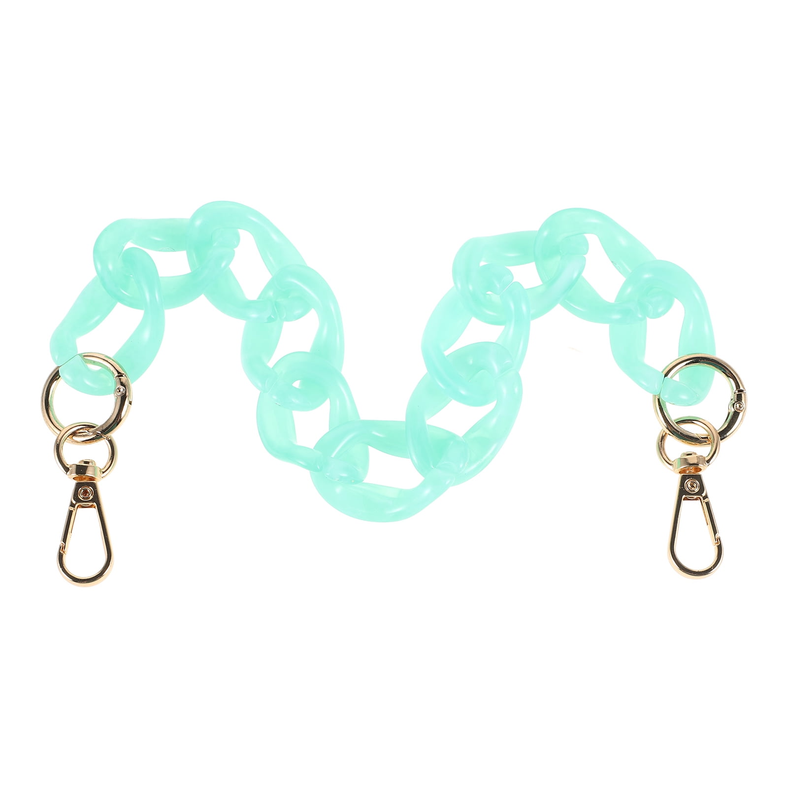 Amosfun Fashionable Chain for Handbag Bag Decoration Green 1Set for ...