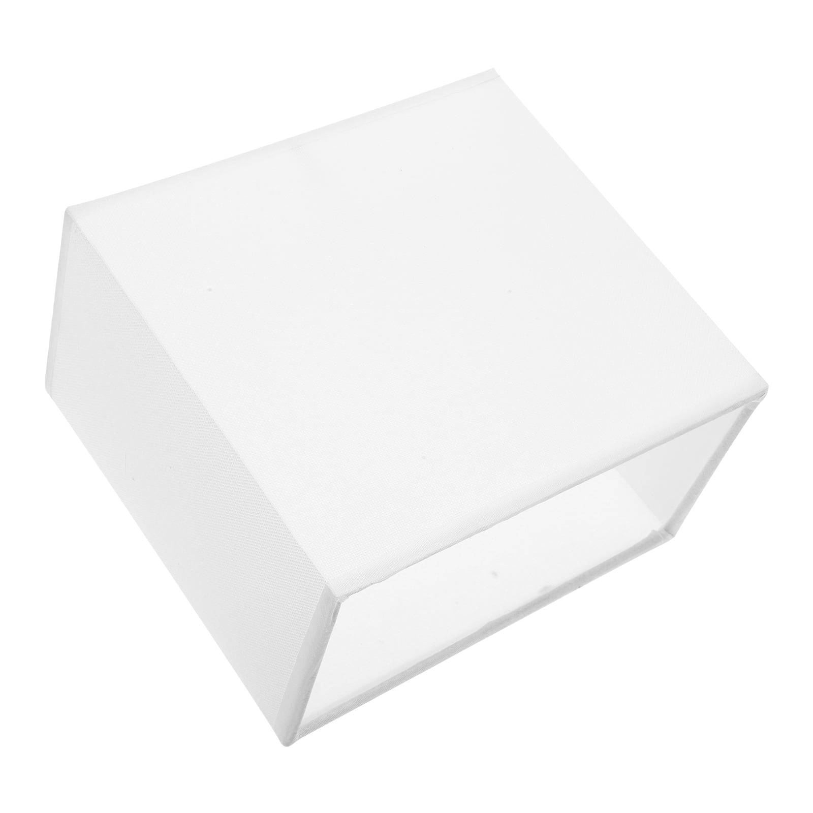 Amosfun White Rectangular Lamp Shade for Table and Floor Lamps, Simple ...
