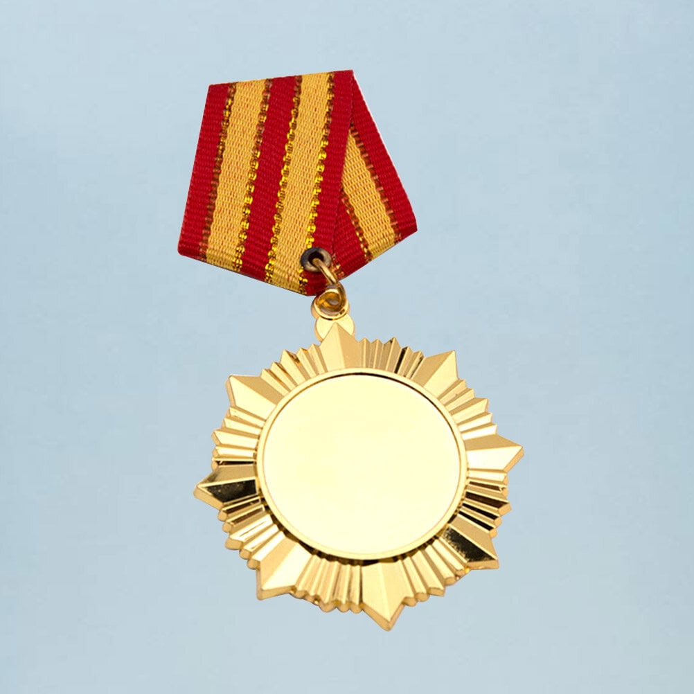 Amosfun Running Medals Medal Golden Metal Recognition of Effort ...