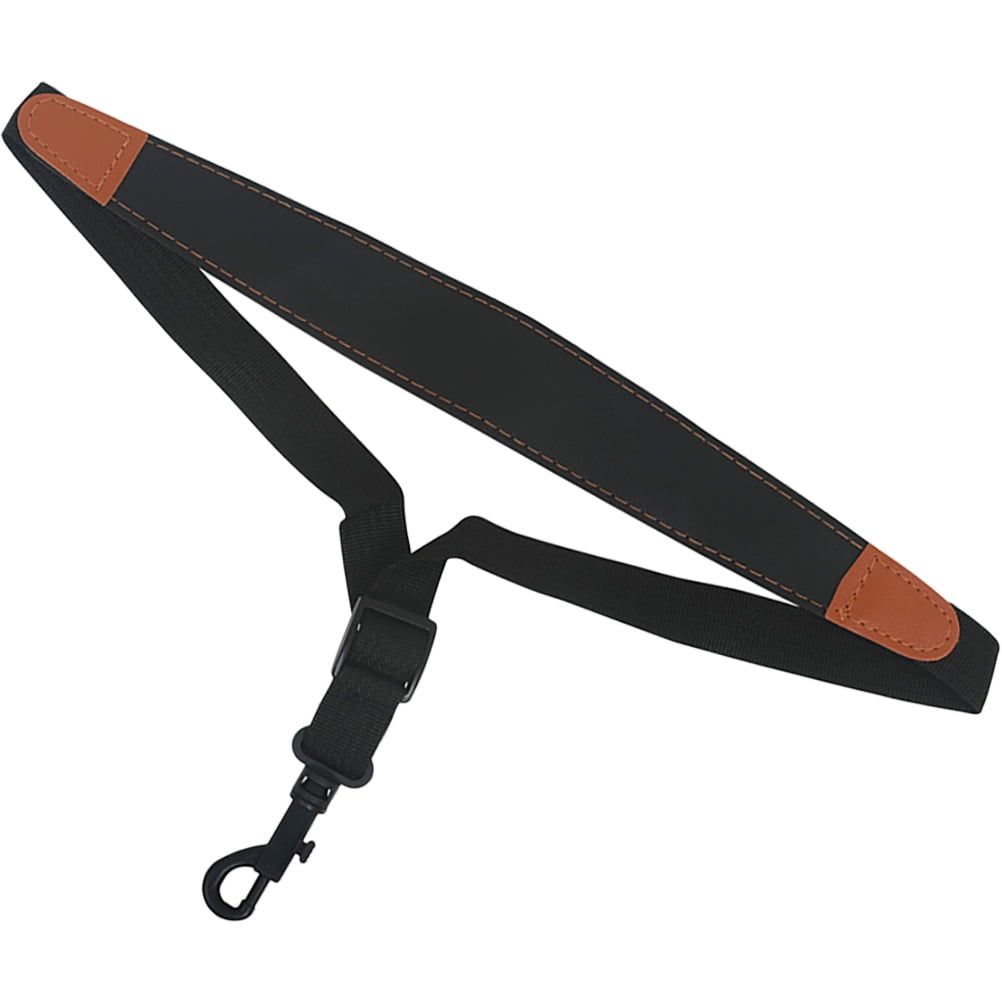 Amosfun Adjustable Black Saxophone Neck Strap Comfortable and Practical ...