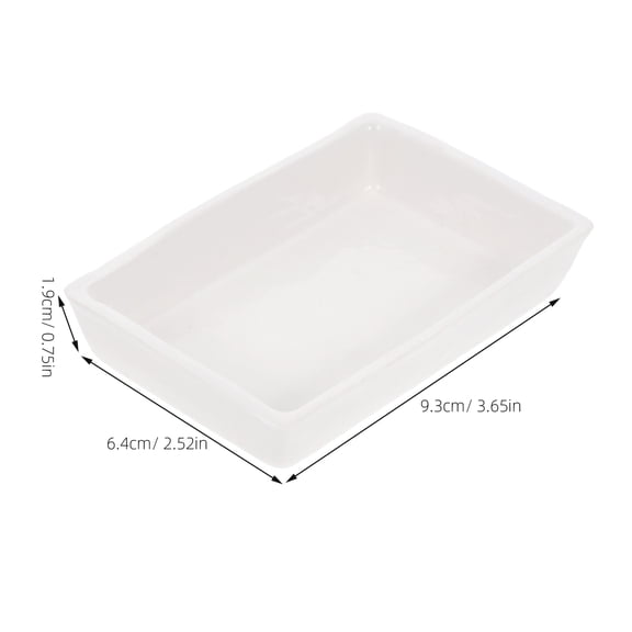White Ceramic Tray