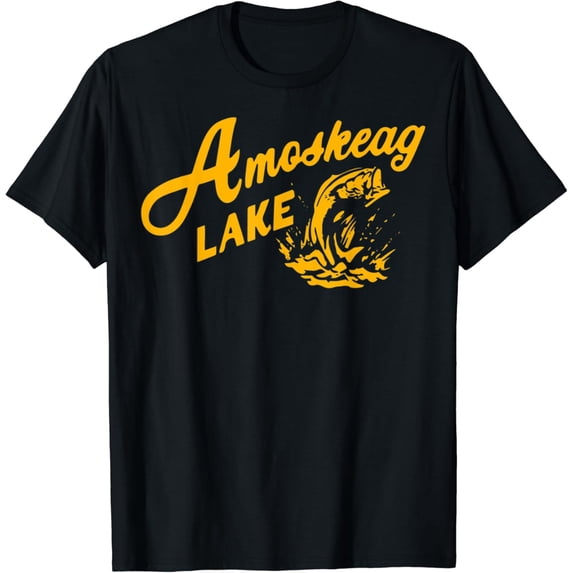 Amoskeag Lake Fishing Essential Angler Shirt T-Shirt - Walmart.com
