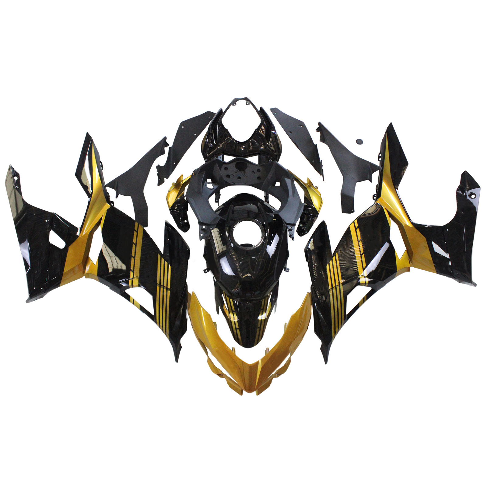 Amotopart Injection Mold Fairing Fit for Kawasaki EX400 Ninja400 2018 ...