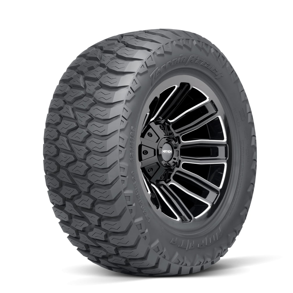 Amp Terrain Attack A/T LT285/70R17 121/118R Tire Fits: 2021-23 Jeep Wrangler Unlimited Rubicon ...