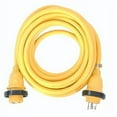 Amp Up Marine & RV Cords 125v 30a x 50' Marine Shore Power Cord, Yellow - Walmart.com