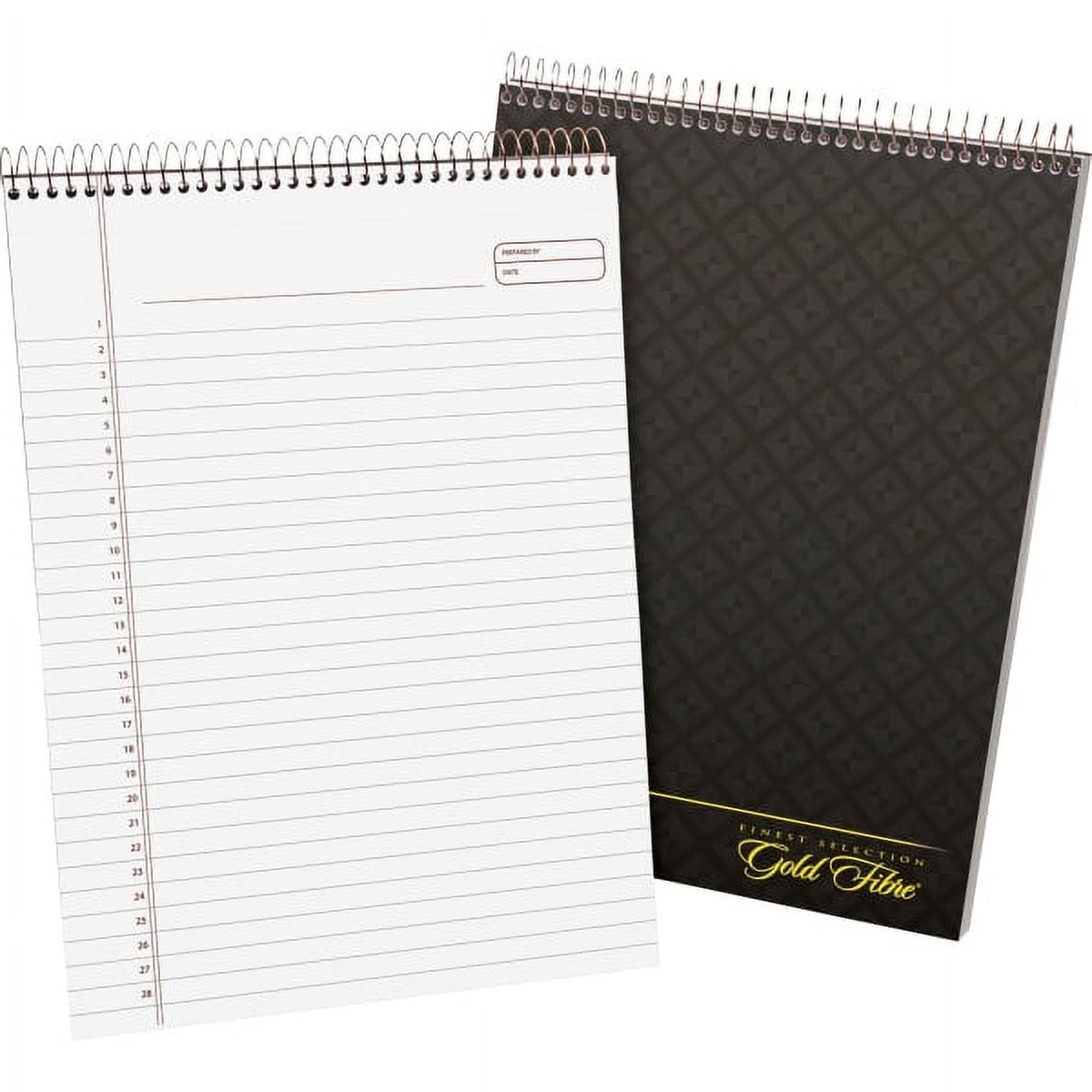 Ampad 20-813R Gold Fibre , Wirebound Pad, Size 8-1/2x11-3/4, Legal ...