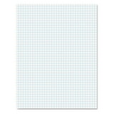 Ampad 20lb Grid Paper Graph Quad Lined, Quadrille Pad w/4 Squares/Inch ...