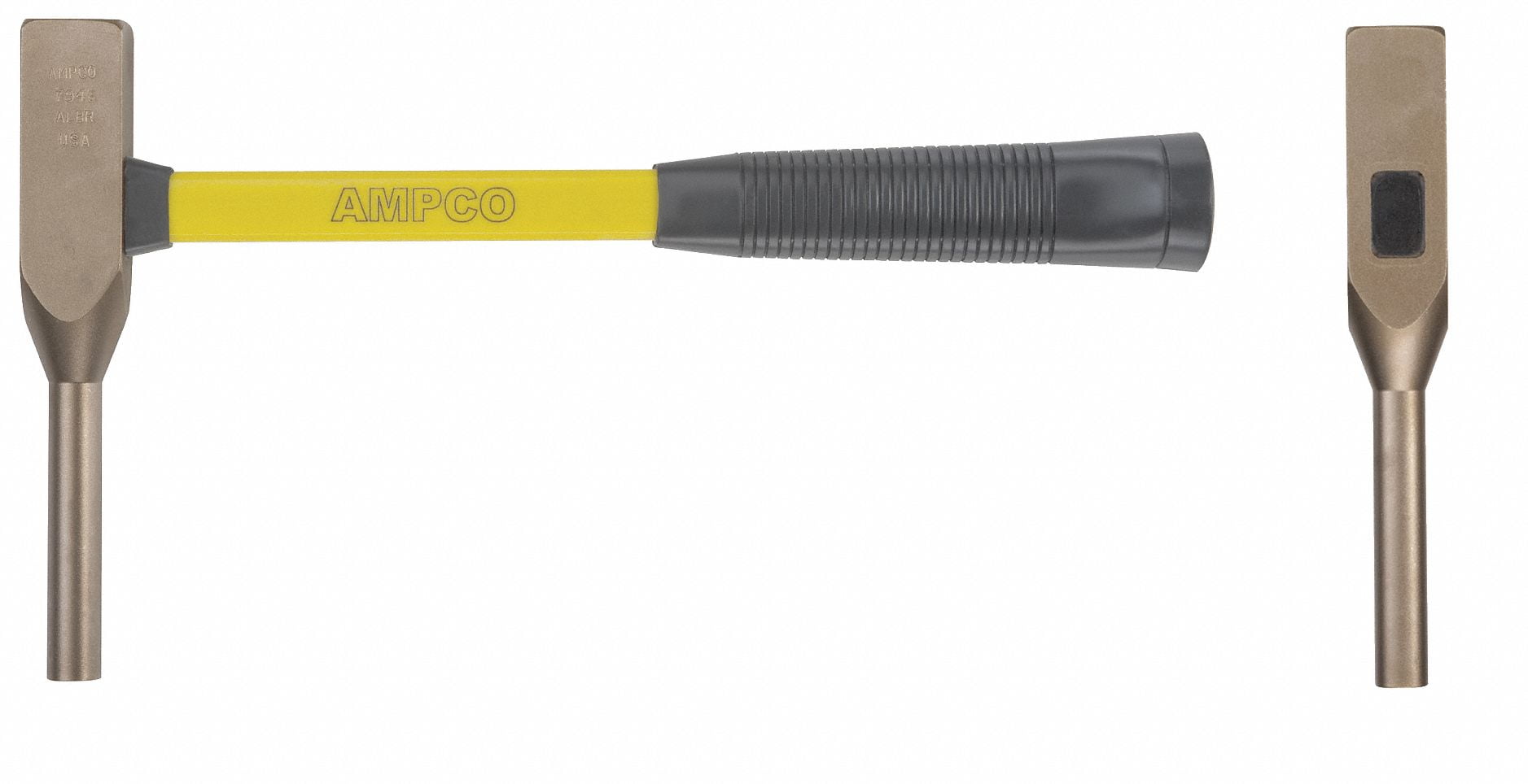 Ampco Safety Tools Backing Out Hammer,Non-Spark,5/8 in dia H-38FG ...