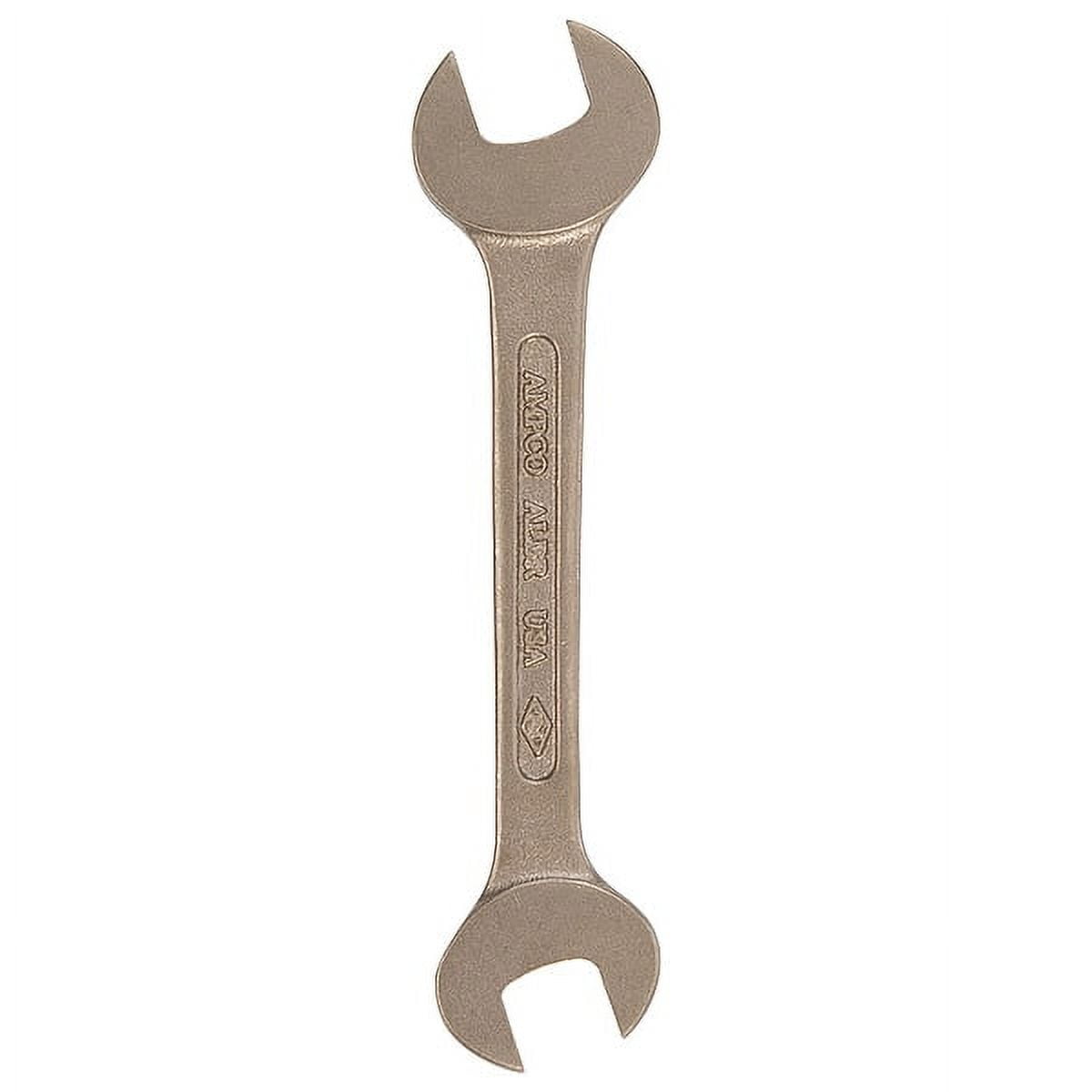 Ampco Safety Tools Open End Wrench,Strt,5-3/4",AlumnmBrz WO-1/2X9/16 ...
