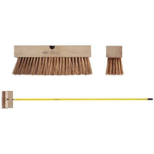 Ampco Safety Tools Push Broom Head,Tapered,12" Sweep Face PB-10 - Walmart Business Supplies
