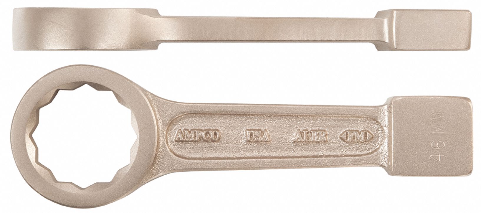 Ampco Safety Tools Striking Wrench,24mm,6-5/16" L,3/4"Thick WS-24 ...
