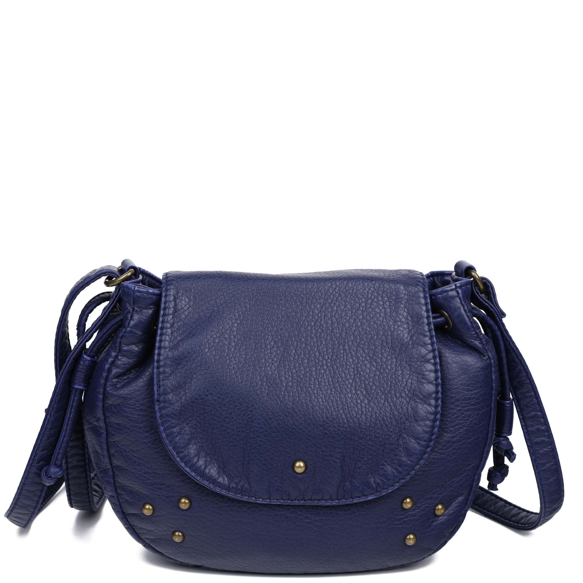 Ampere Creations Jenni Crossbody Bag - Navy Blue - Walmart.com