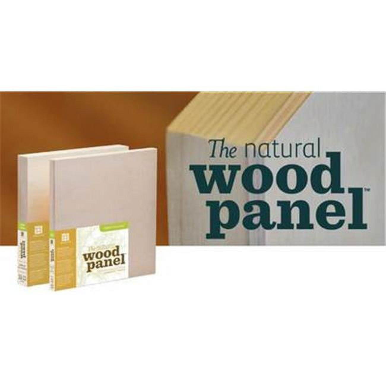 Ampersand 1.5 in. Natural Wood Artist Baswood Panel - 24 x 36 in ...