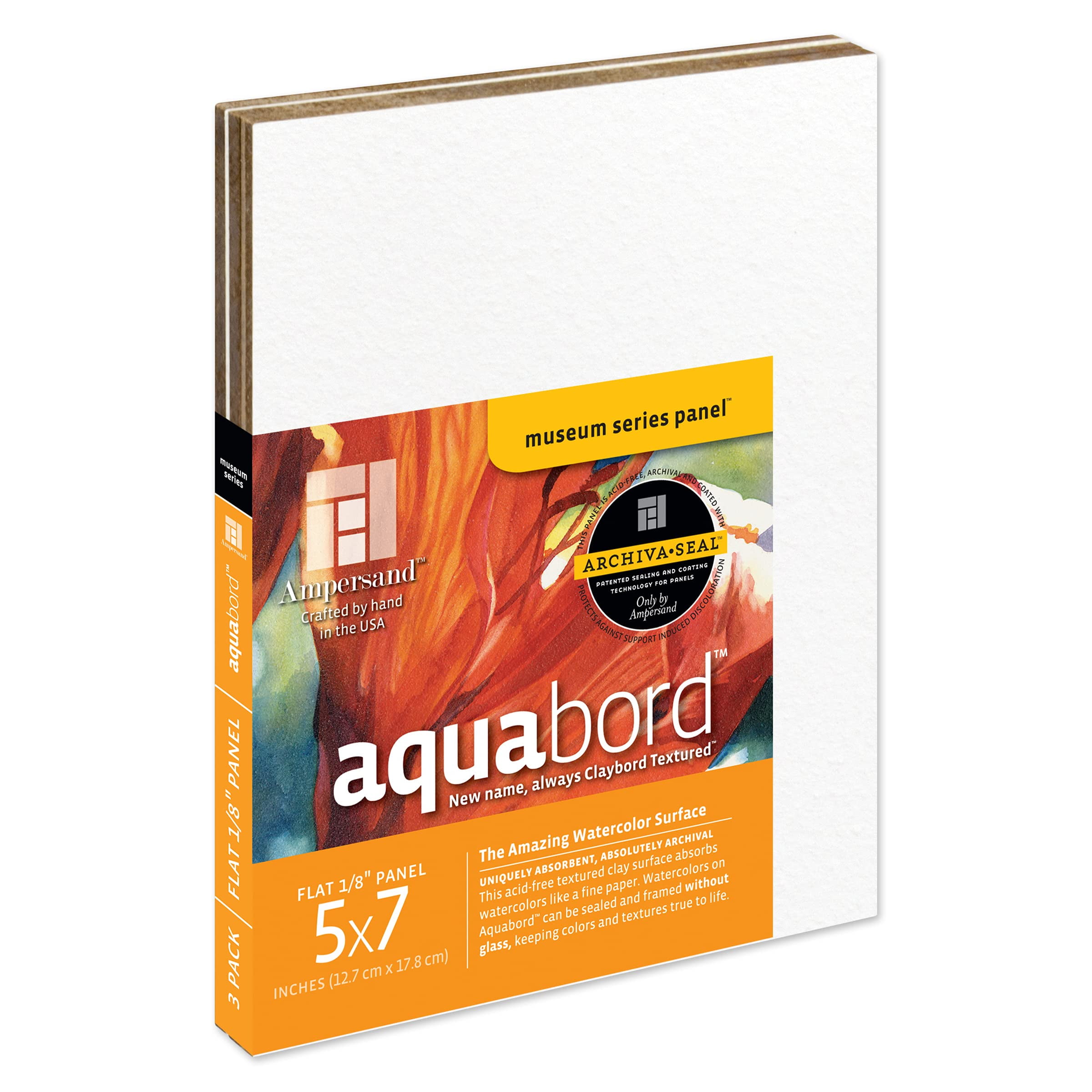 Ampersand Art SupplyTRDN Watercolor Painting Panel: Museum Series ...