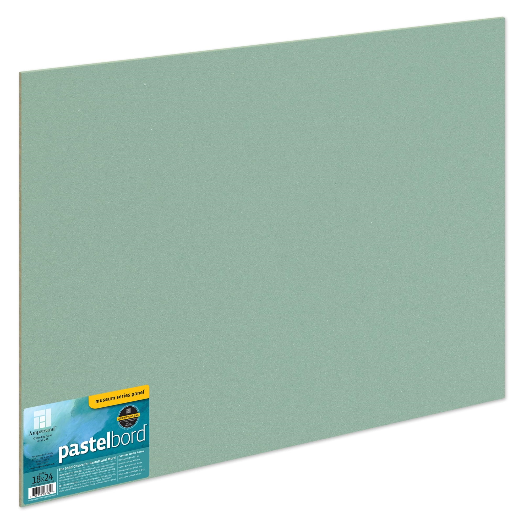Ampersand Art Supply Pastel Painting Panel: Museum Series Pastelbord ...