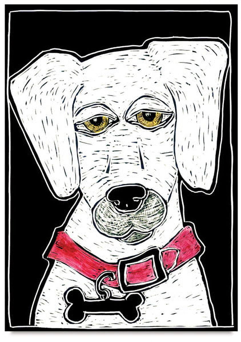 Ampersand Scratchbord Step-by-Step Project Kit - 5" x 7", Zoey Dog ...
