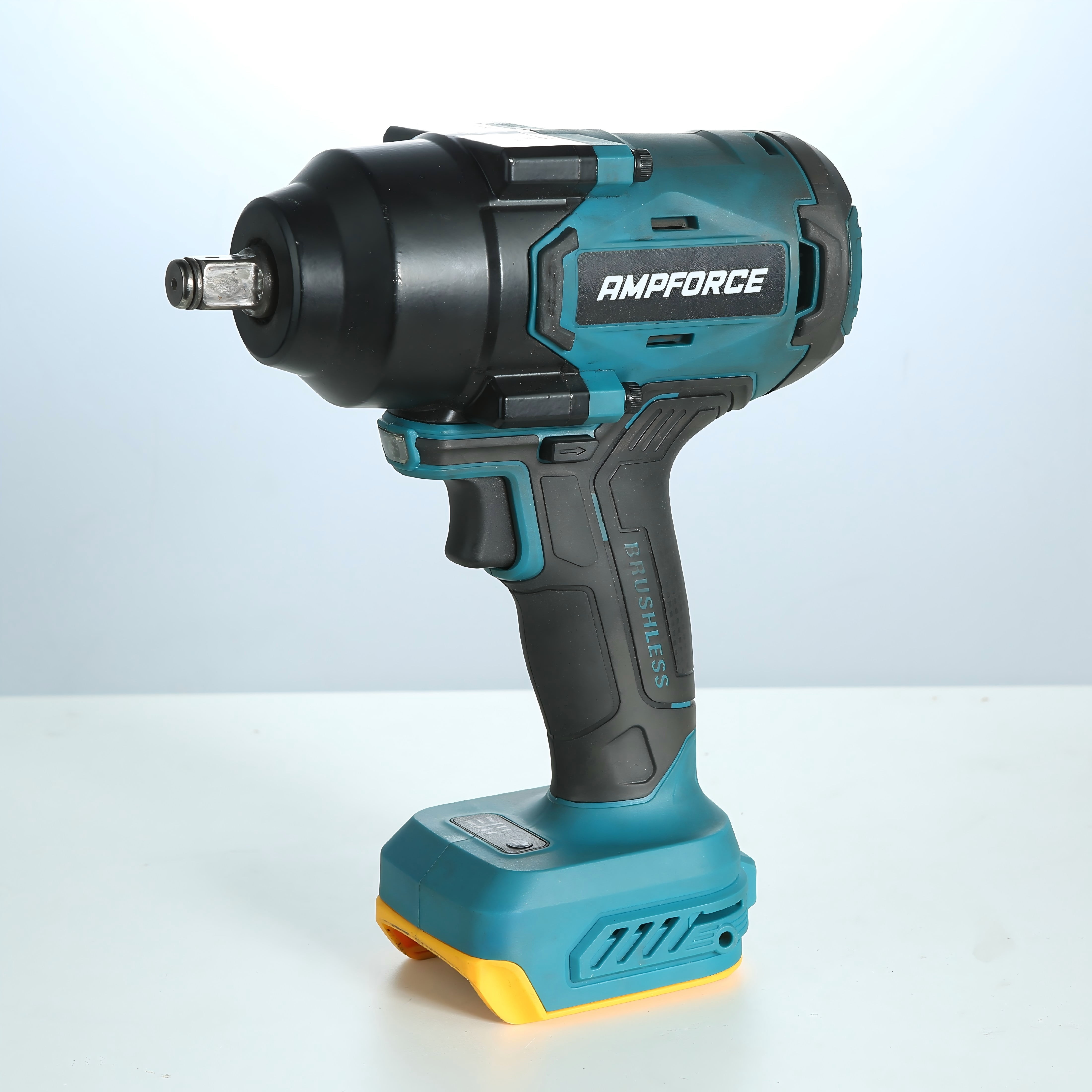 Ampforce 20V Cordless Electric Impact Wrench with ½ inch Chuck, Compact ...