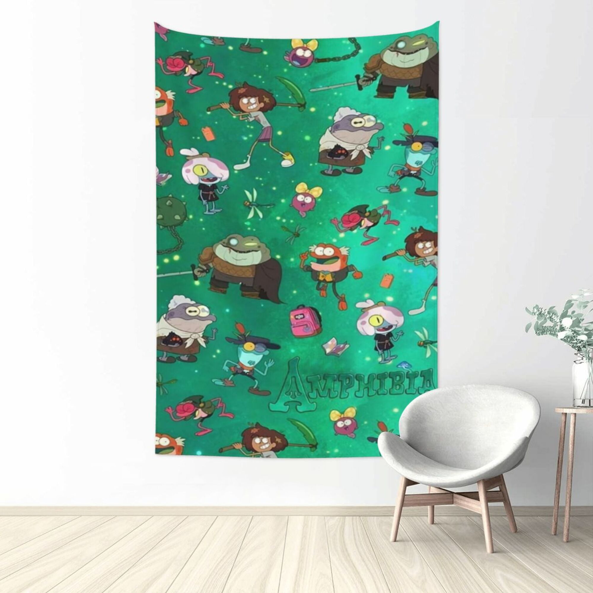 Amphibia Anima tapestry poster bedroom room decorated wall hanging for ...