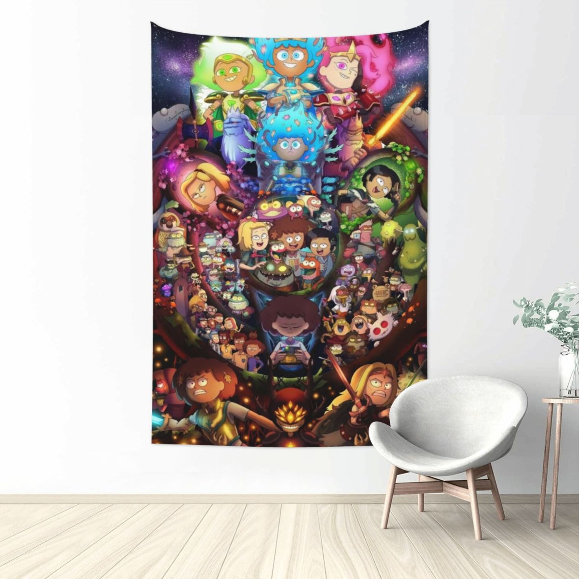 Amphibia Anima tapestry poster bedroom room decorated wall hanging for ...