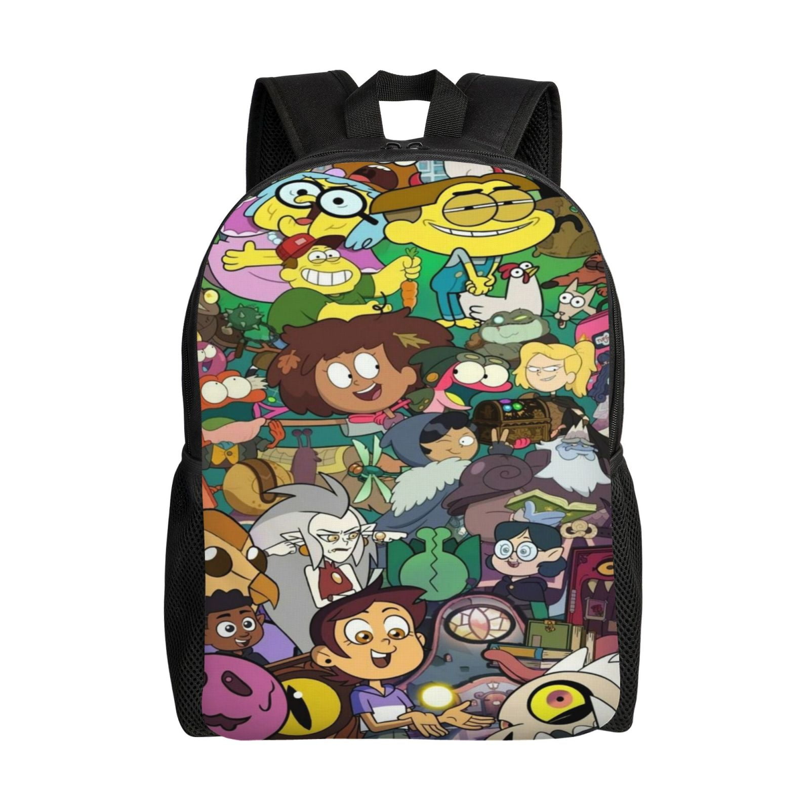 Amphibia Backpack 3D Printed Casual Daypacks - Walmart.com