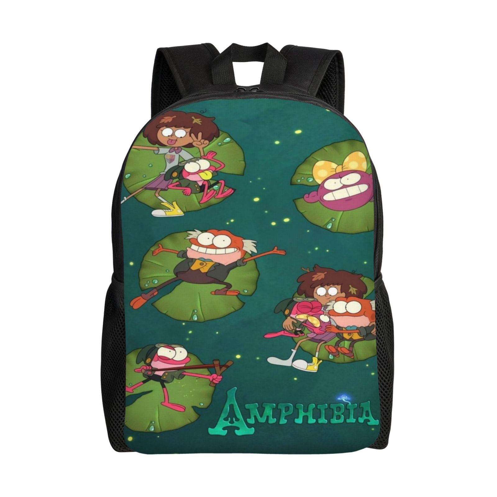 Amphibia Backpack 3D Printed Casual Daypacks - Walmart.com