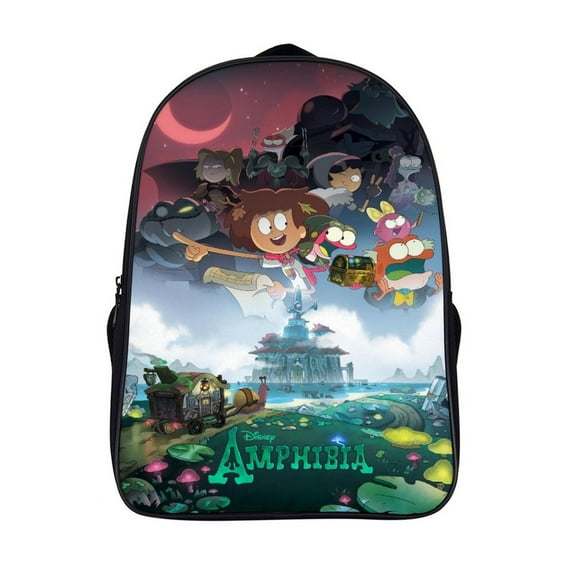 Amphibia Backpacks 16 Inch Lightweight Casual Bookbags Travel Daypack ...