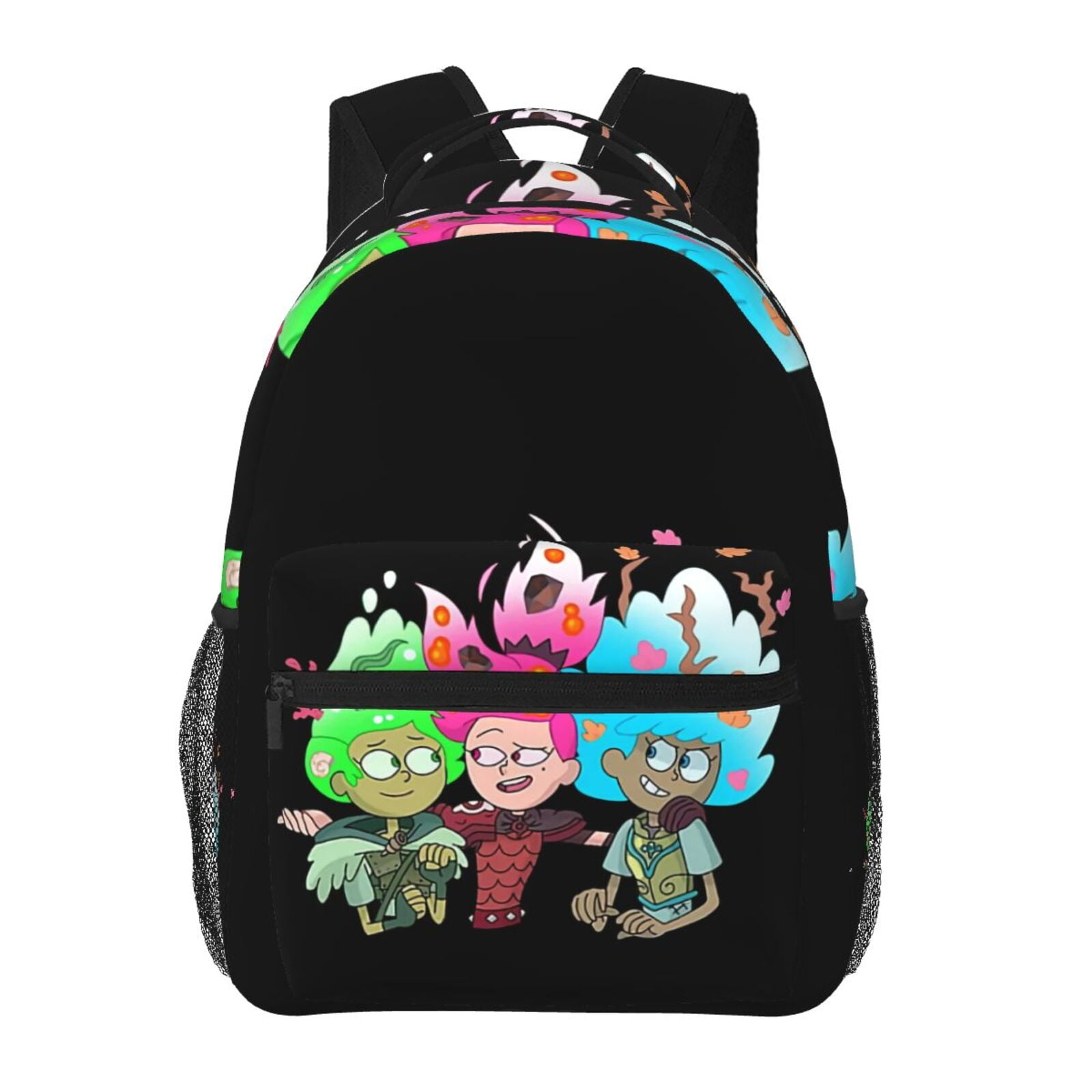 Amphibia Backpacks All Over Print Cartoon Lightweight Bookbag Daypack ...
