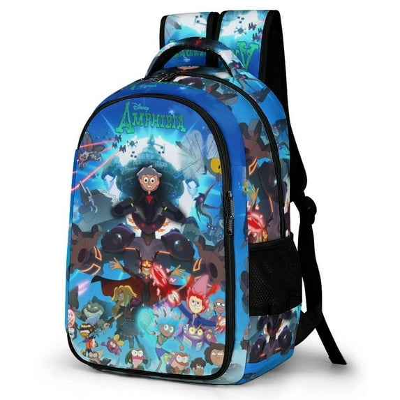Amphibia Backpacks Lightweight Casual Bookbags Travel Daypack Bookbags ...