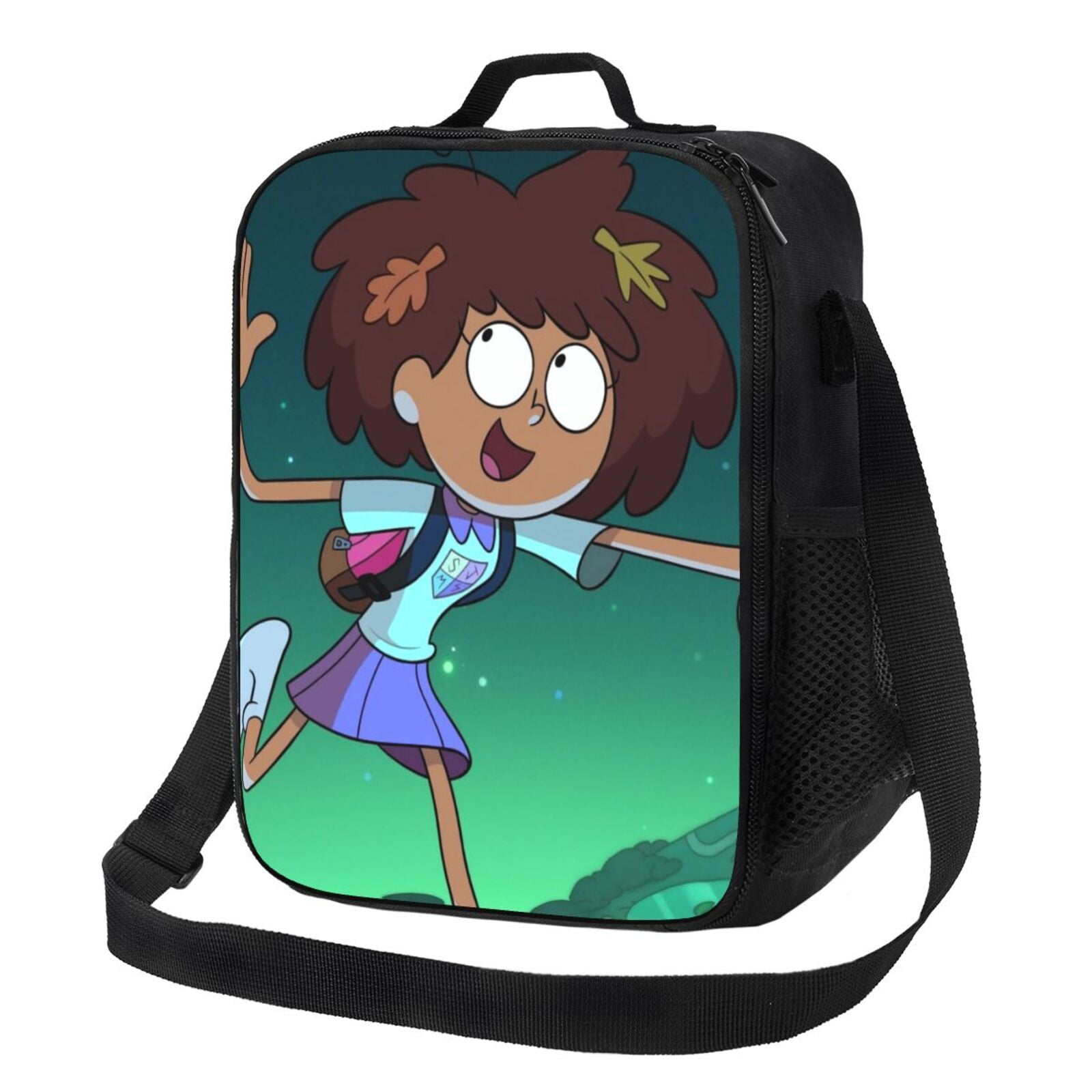 Amphibia Cartoon Insulated Lunch Bag With Adjustable Shoulder Strap ...