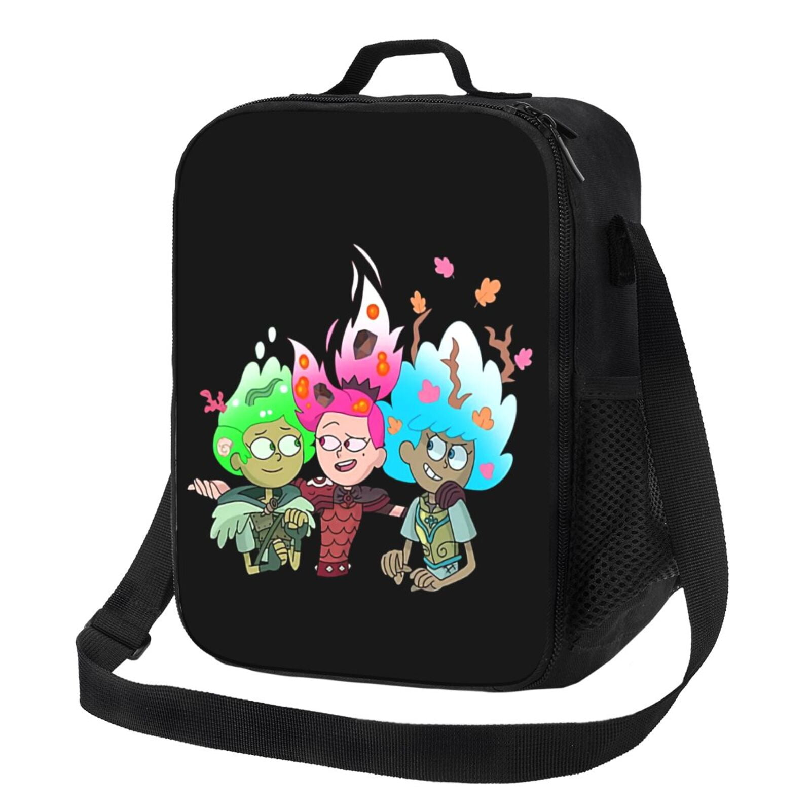 Amphibia Cartoon Insulated Lunch Bag With Adjustable Shoulder Strap ...