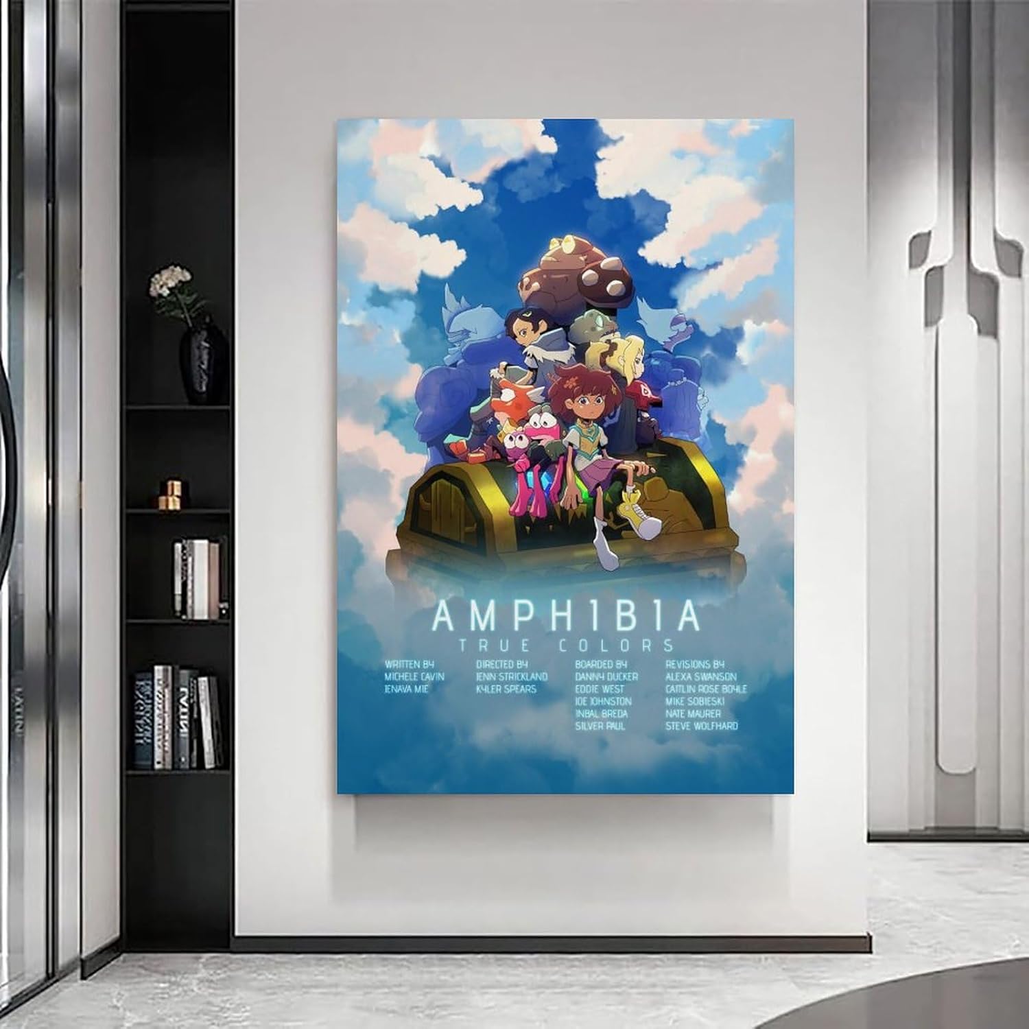Amphibia Cover Poster for Room Aesthetic Poster Decorative Painting Canvas Wall Art Living Room ...