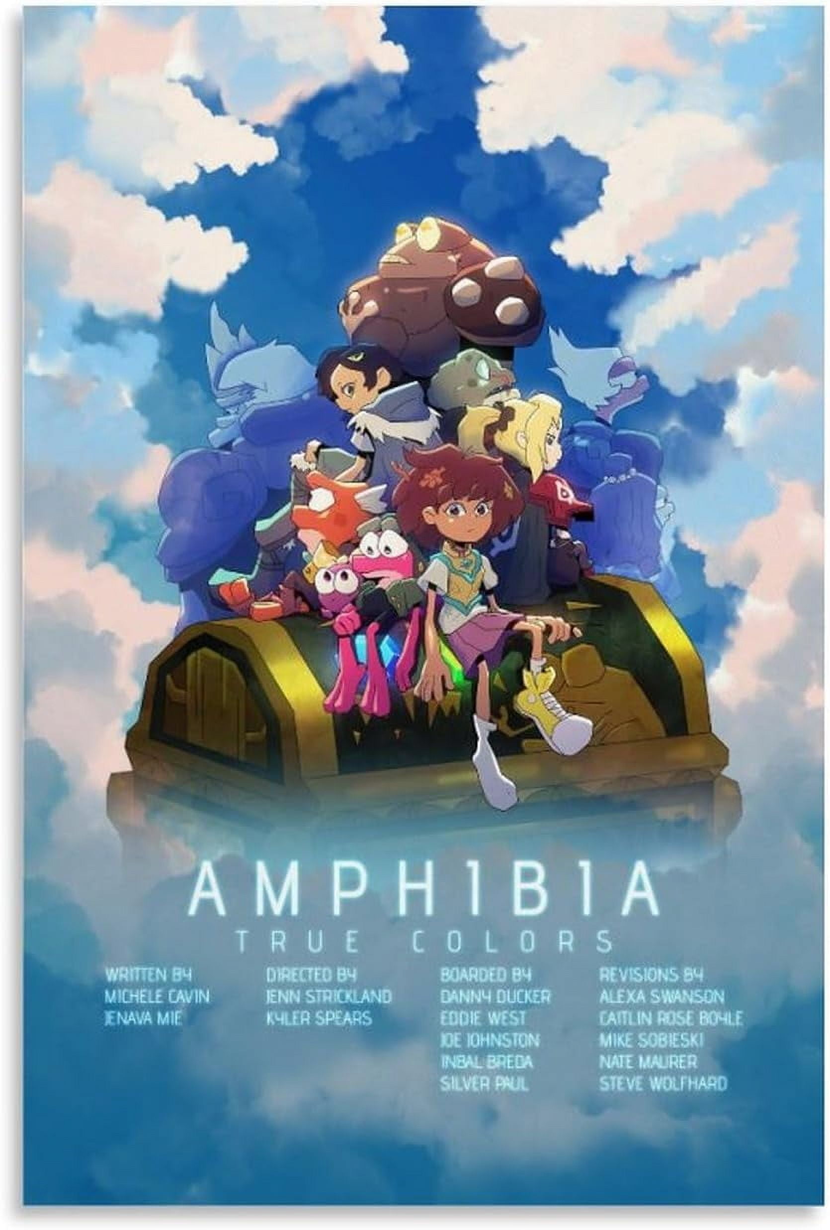 Amphibia Cover Poster for Room Aesthetic Poster Decorative Painting Canvas Wall Art Living Room ...