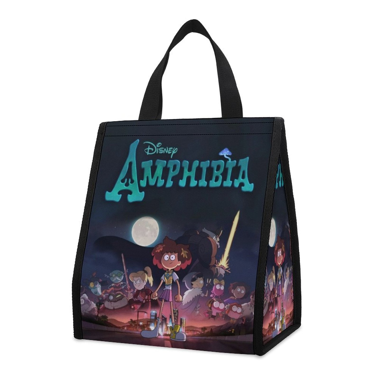 Amphibia Lunch Box Reusable Lunch Bag Insulated Portable Lunch Tote for ...