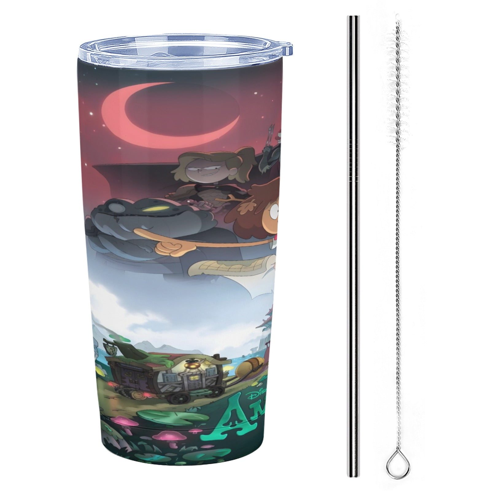 Amphibia Personalised Travel Mug has an iconic print, is durable with ...