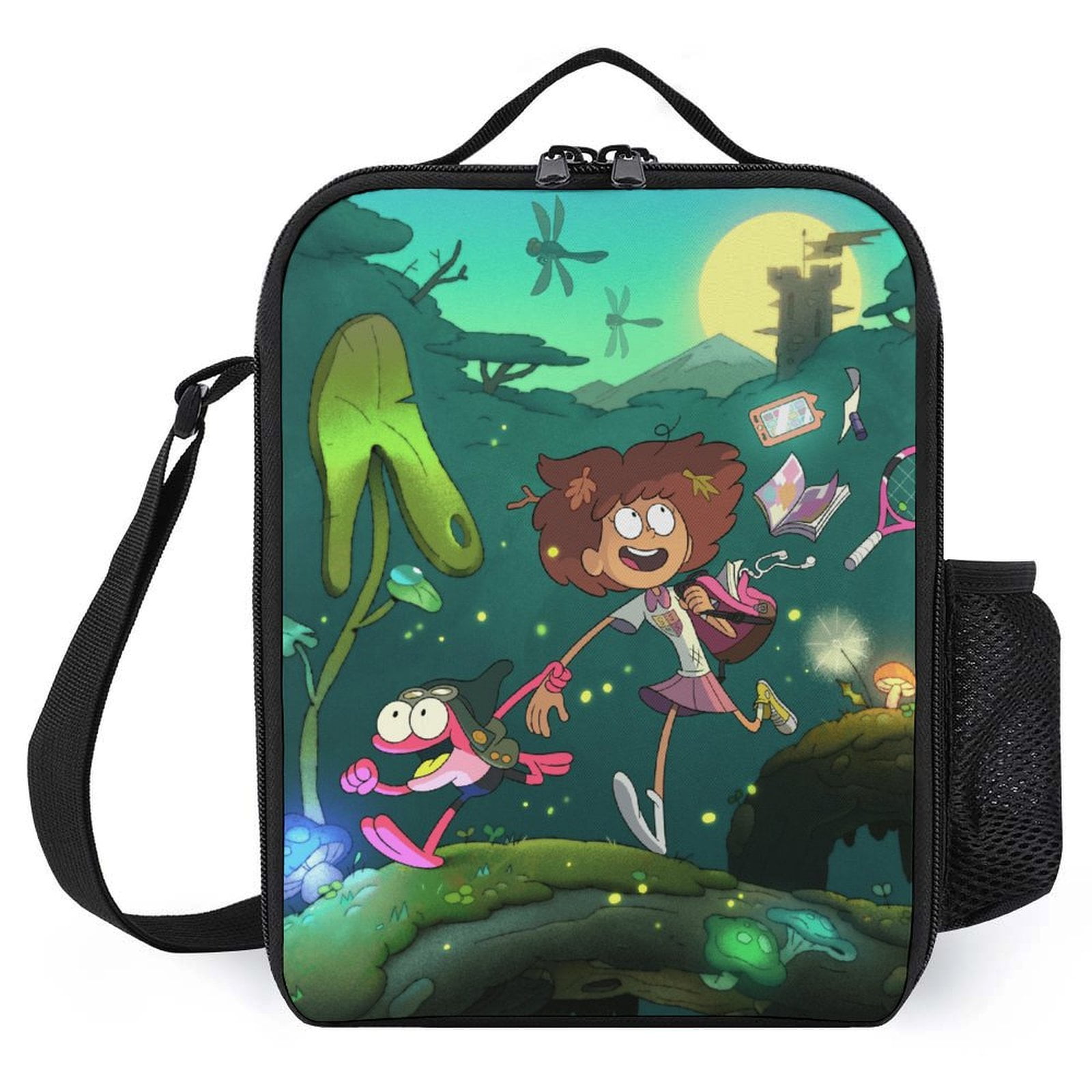 Amphibia Portable Lunch Bag, Insulated Lunch Box Reusable Lunch Totes ...