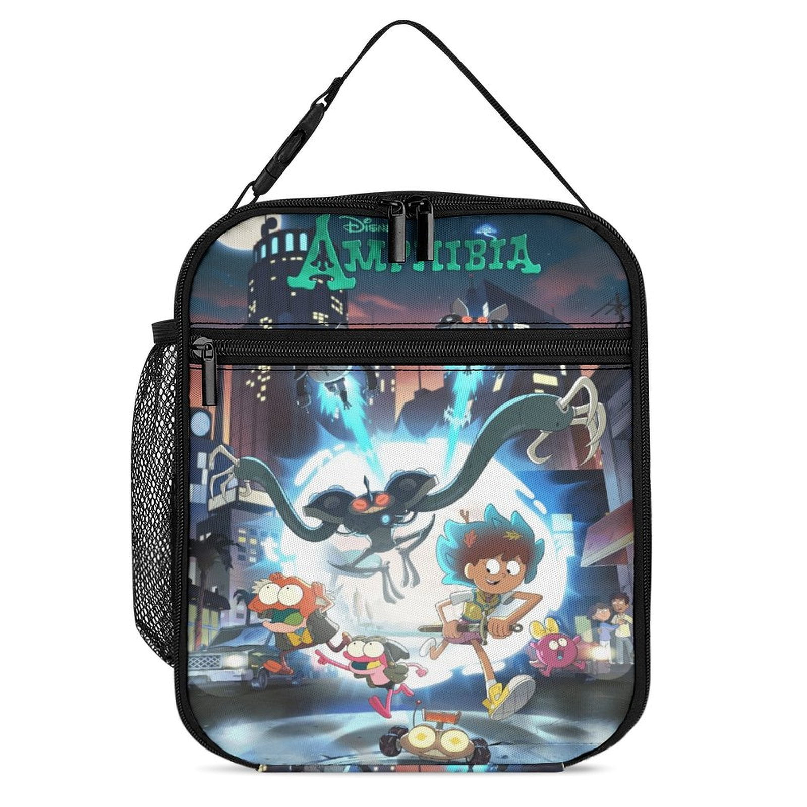 Amphibia Portable Lunch Bag, Insulated Lunch Box Reusable Lunch Totes ...