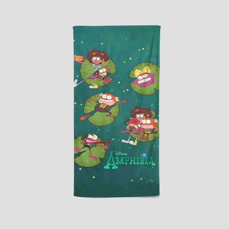 Amphibia has designed a distinctive single-sided towel, a custom gift ...