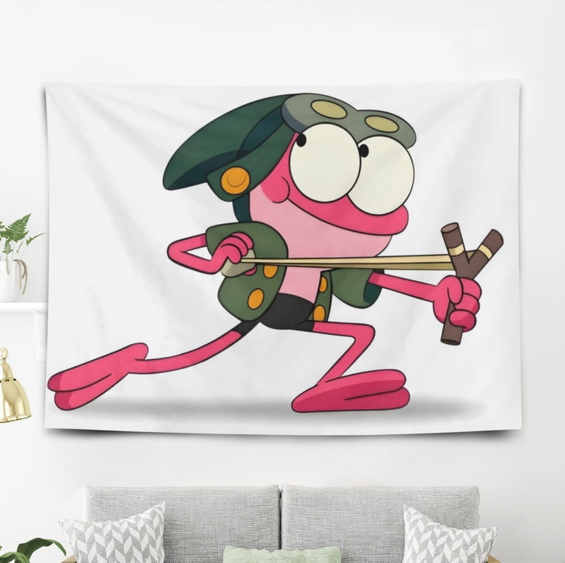 Amphibia pattern wall hanging 50*60 inches high-quality peach skin ...