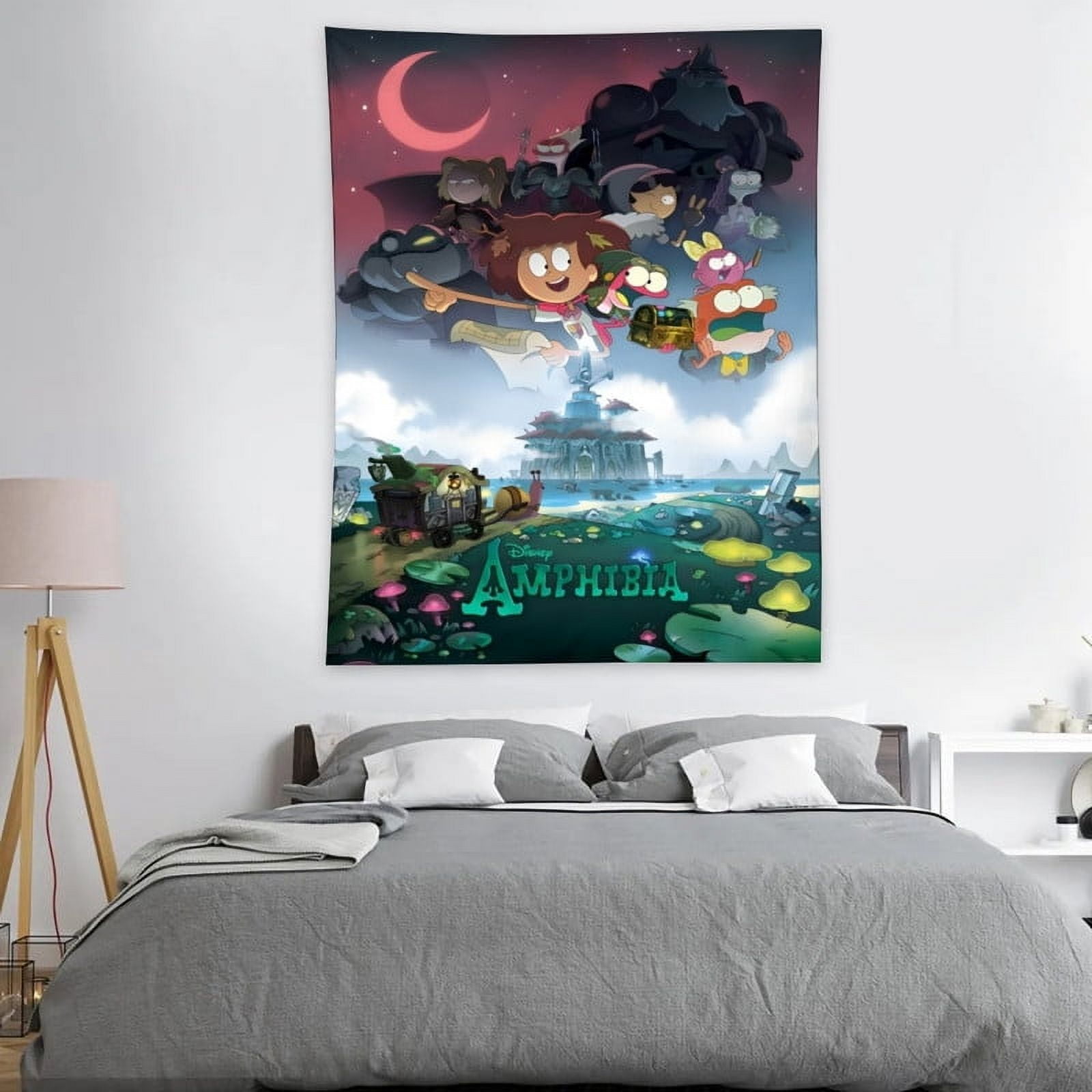 Amphibia tapestry adds vibrant color and unique style to any room ...