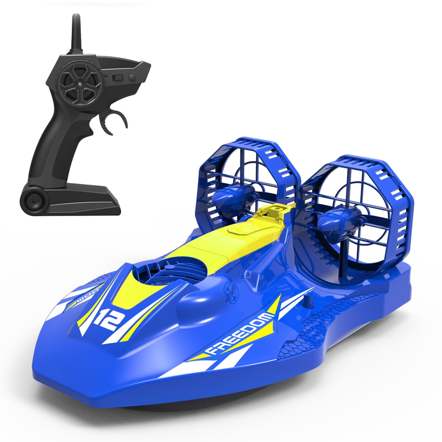 Amphibious Hovercraft, 2.4Ghz Rc Boat, Radio Remote Control Watercraft ...