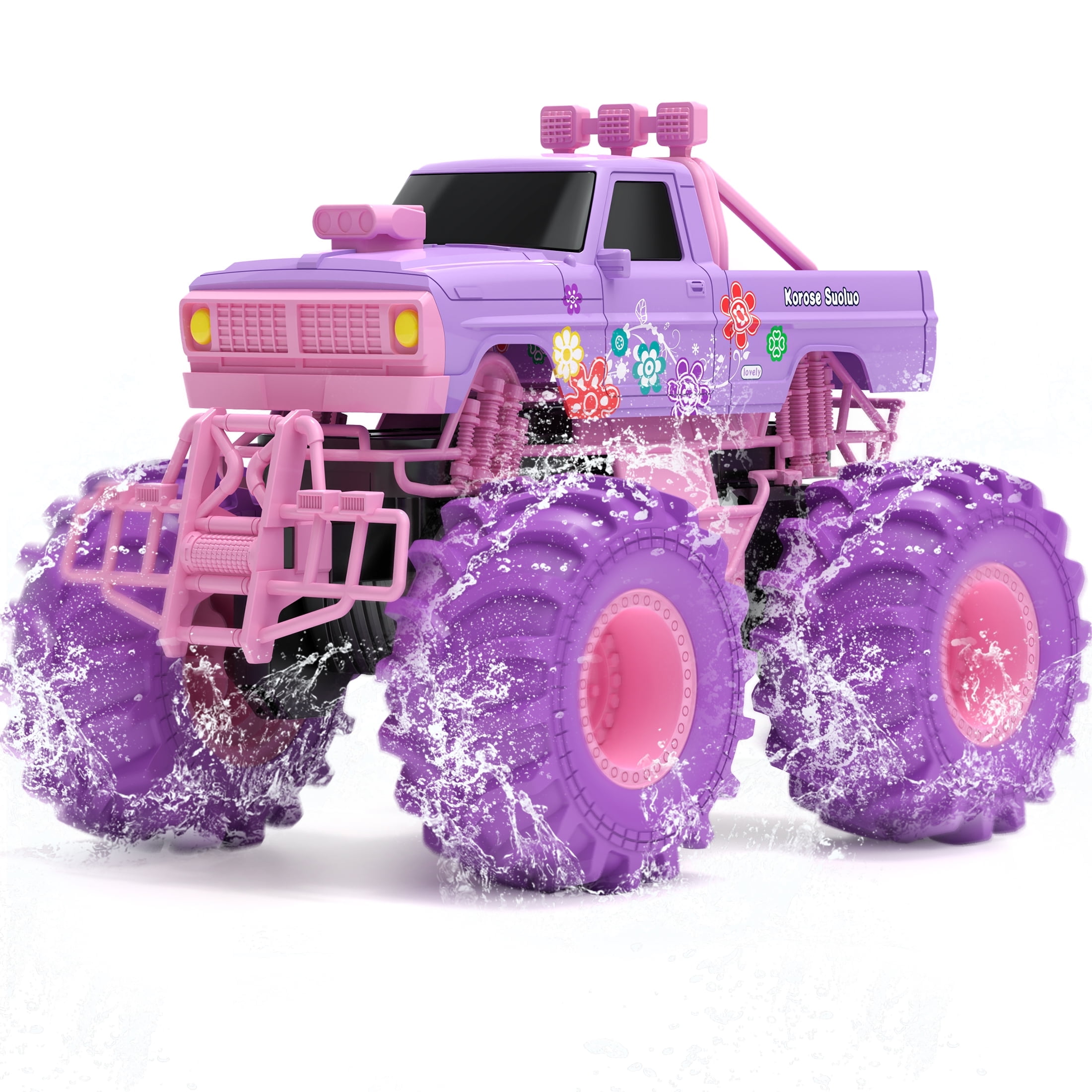 Amphibious Remote Control Car 2.4GHz 1:16 All Terrain Waterproof RC ...