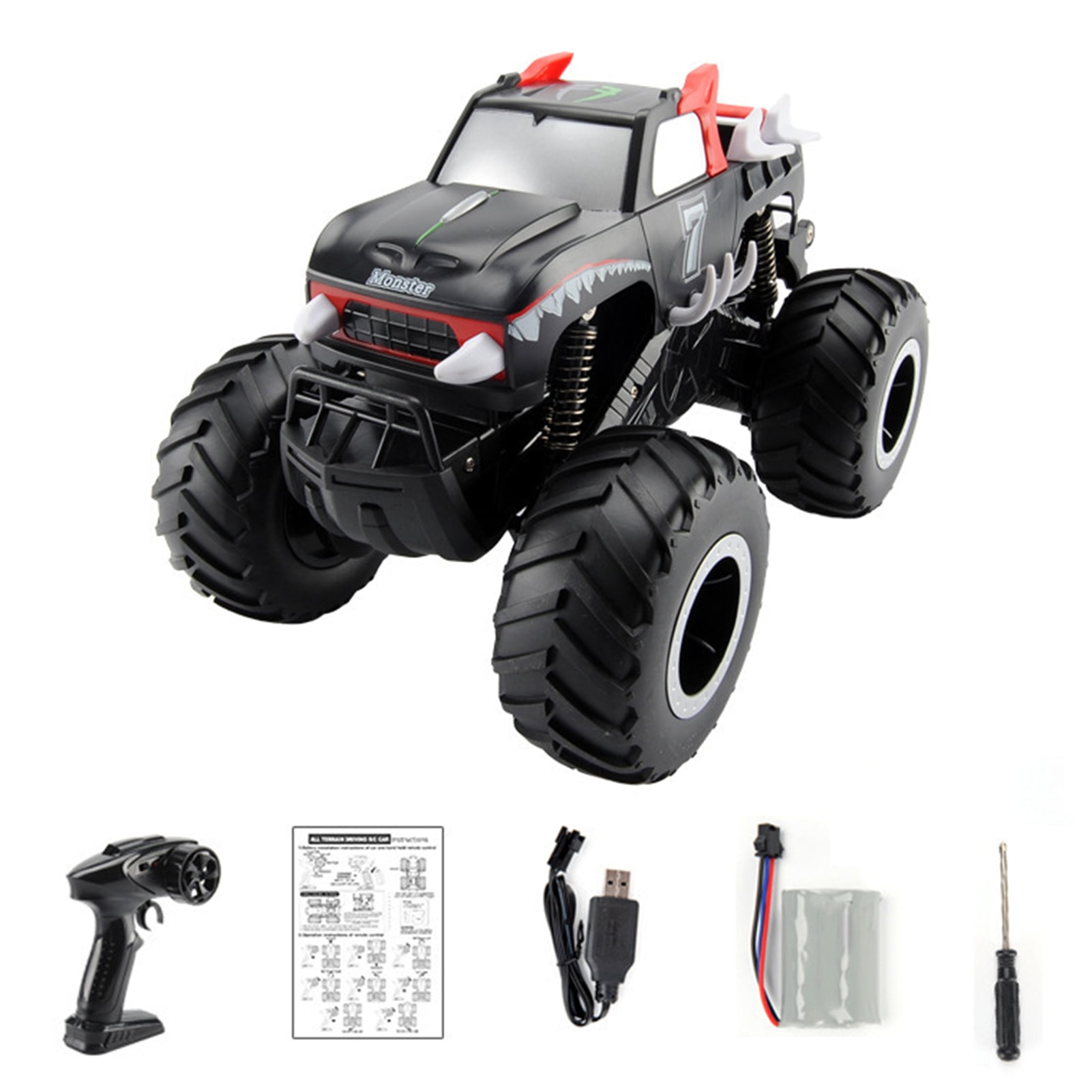 Amphibious Remote Control Off-Road Car 4 Wheels Drive Waterproof ...