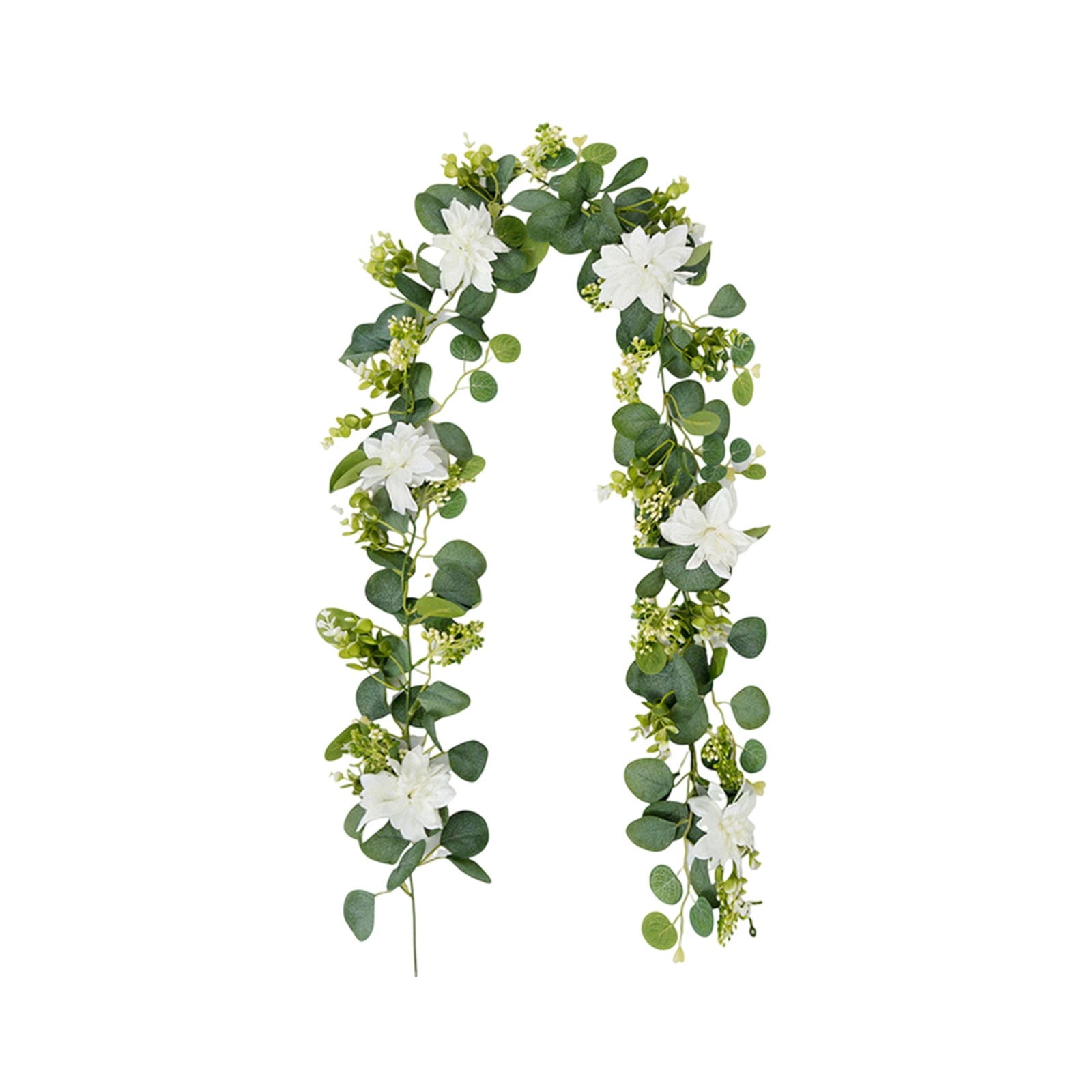 Ampiyan 180cm Artificial Rattan Vine Wall Decor - PE Plastic Greenery ...