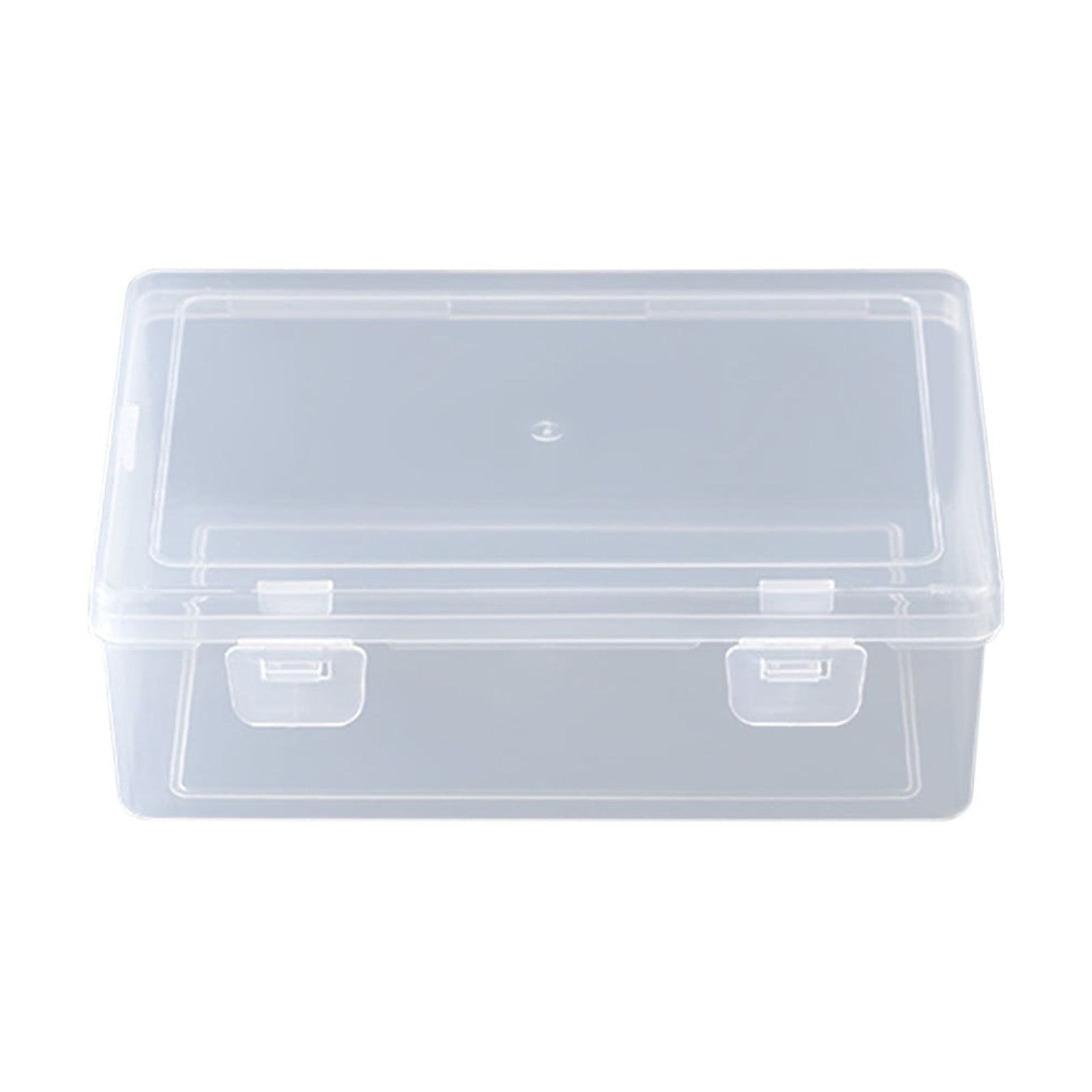 Ampiyan Clear Plastic Storage Organizer | Stackable Design & Snap-Lock Lid | Thickened ...