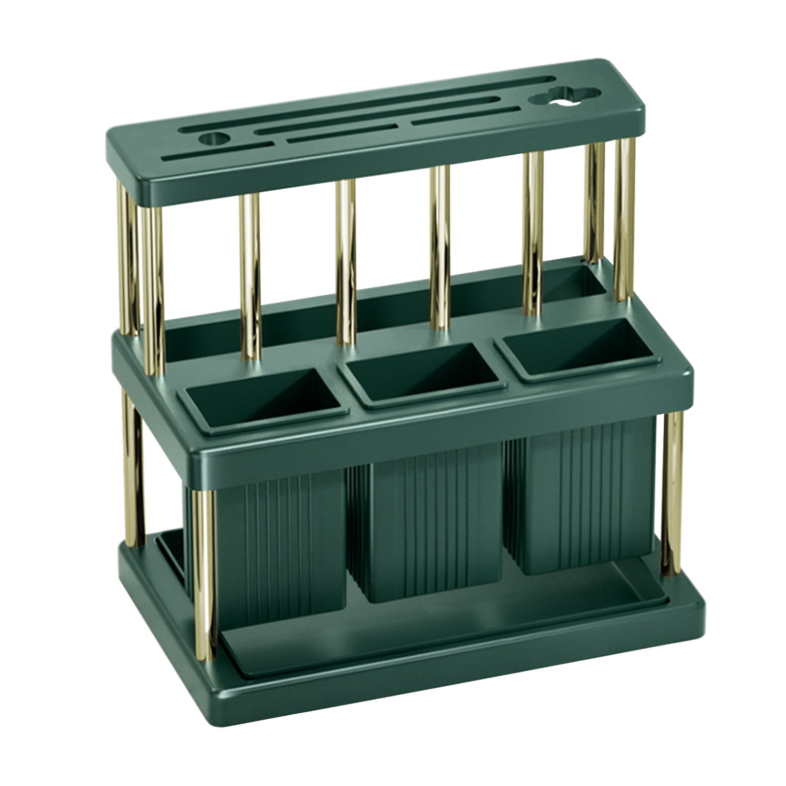 Ampiyan Detachable Multi-Function Tableware Storage Rack, Double-Layer ...